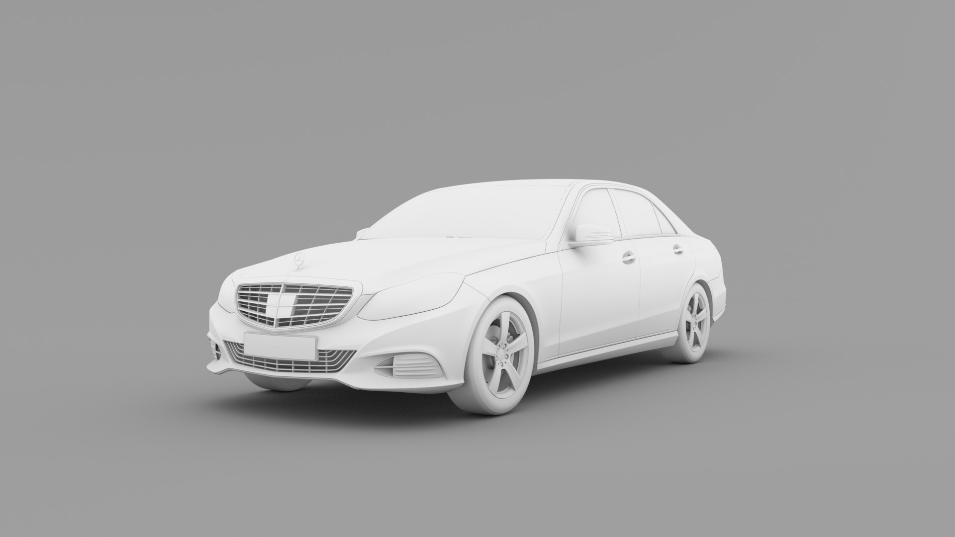 Mercedes 2016 E-class 3D Model - TurboSquid 1673903