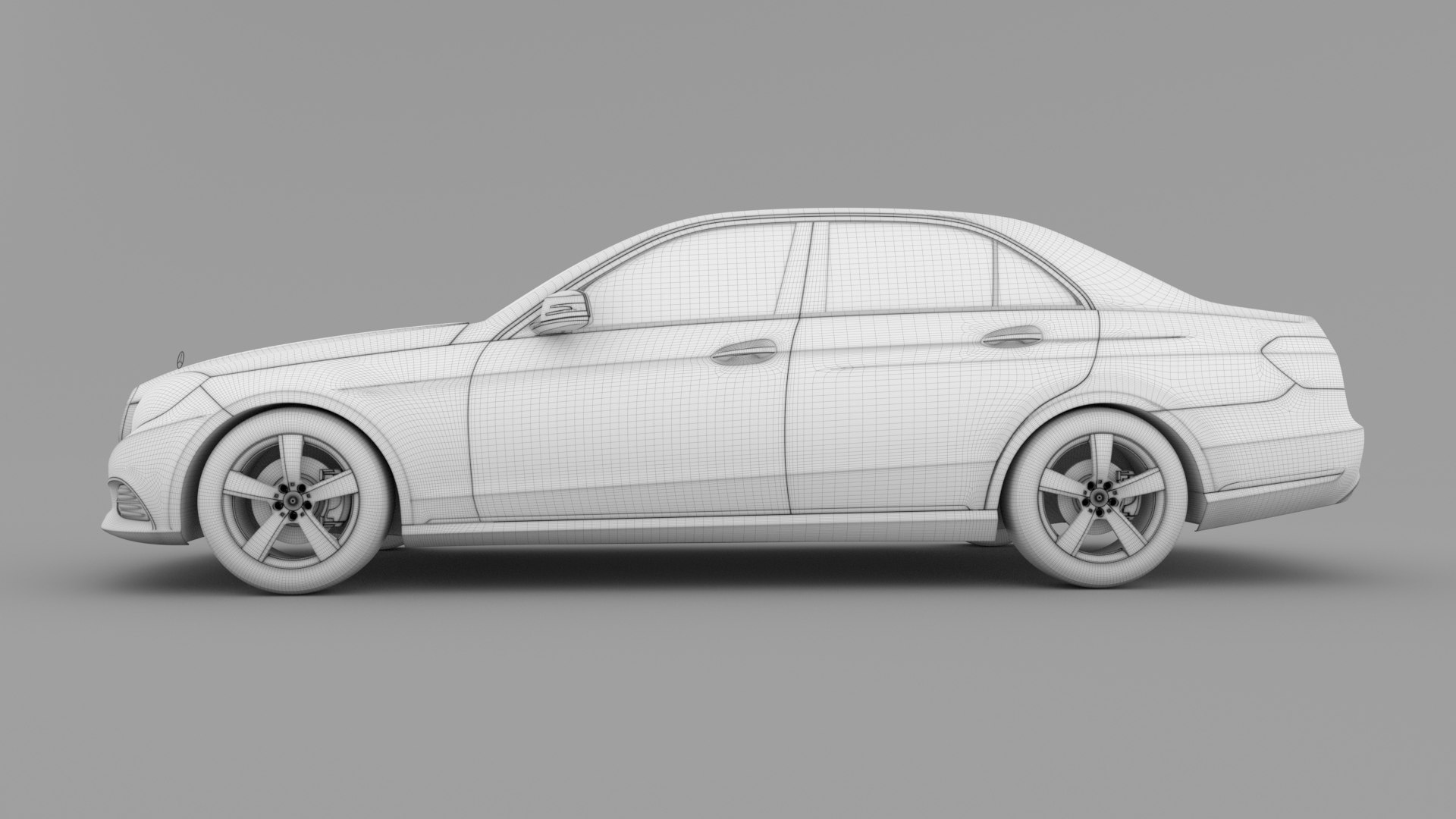Mercedes 2016 E-class 3D Model - TurboSquid 1673903