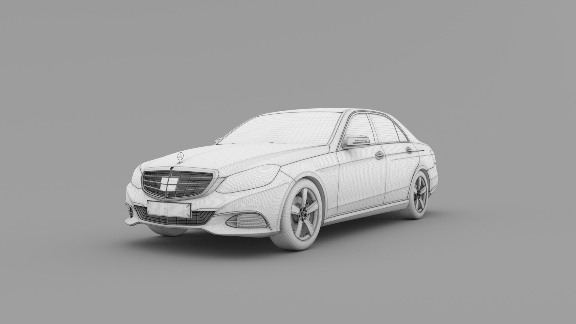 Mercedes 2016 E-class 3D Model - TurboSquid 1673903