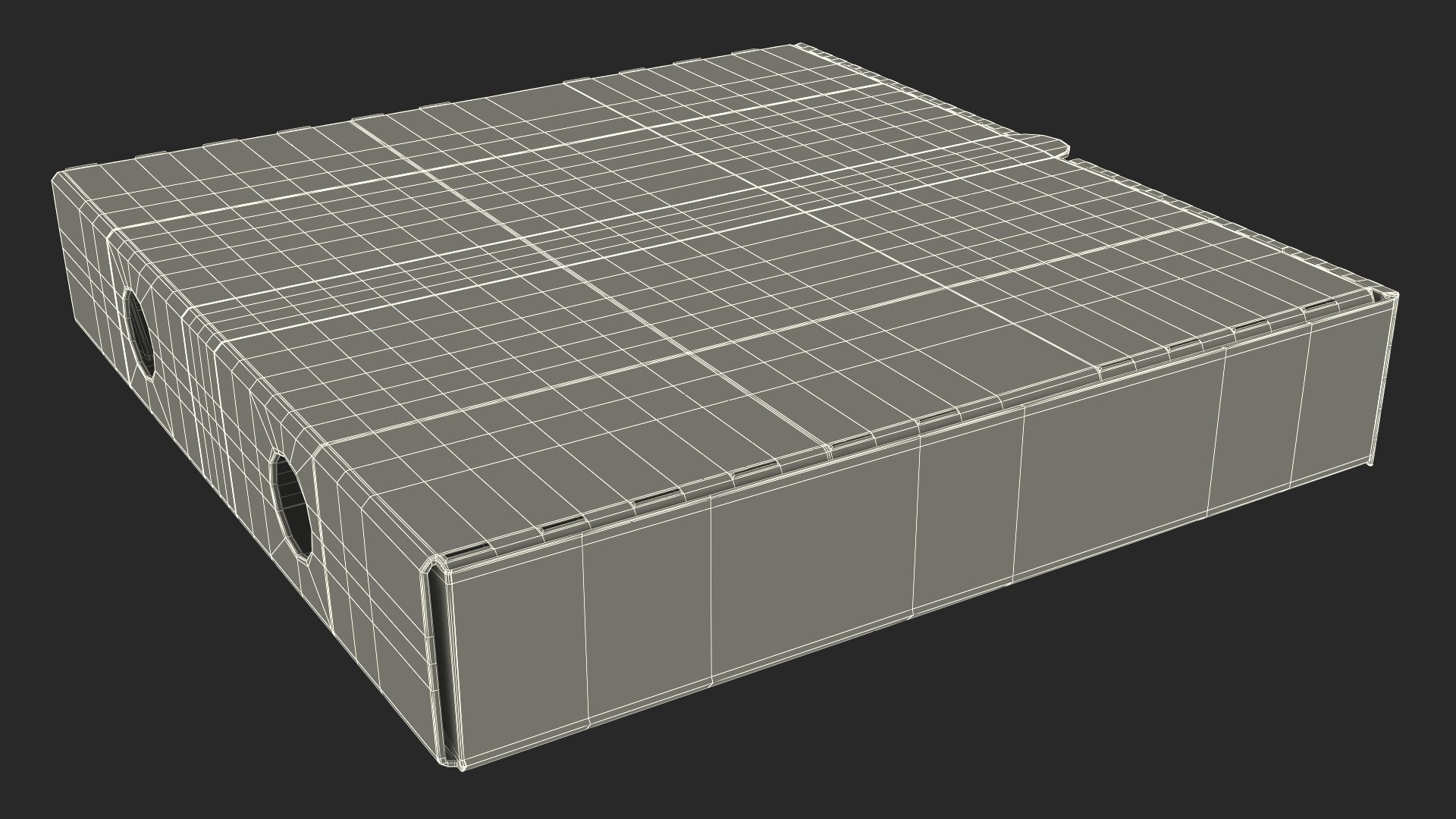 3D Model Pizza Box With Cartoon Tomato Design - TurboSquid 2389489