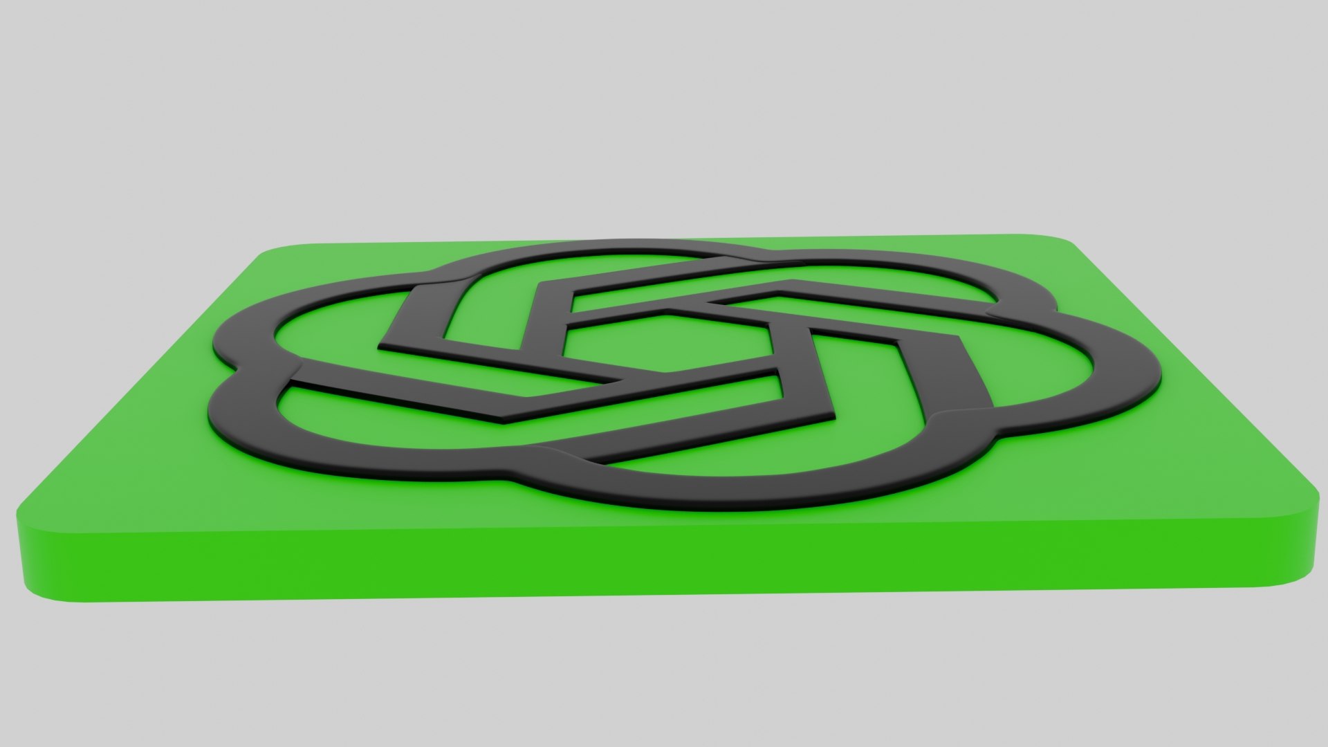 modelo 3d logotipo de chat-gpt - TurboSquid 2391685