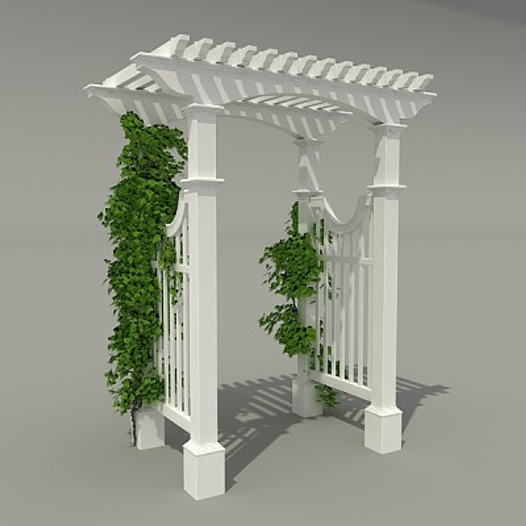 arbour 3d model