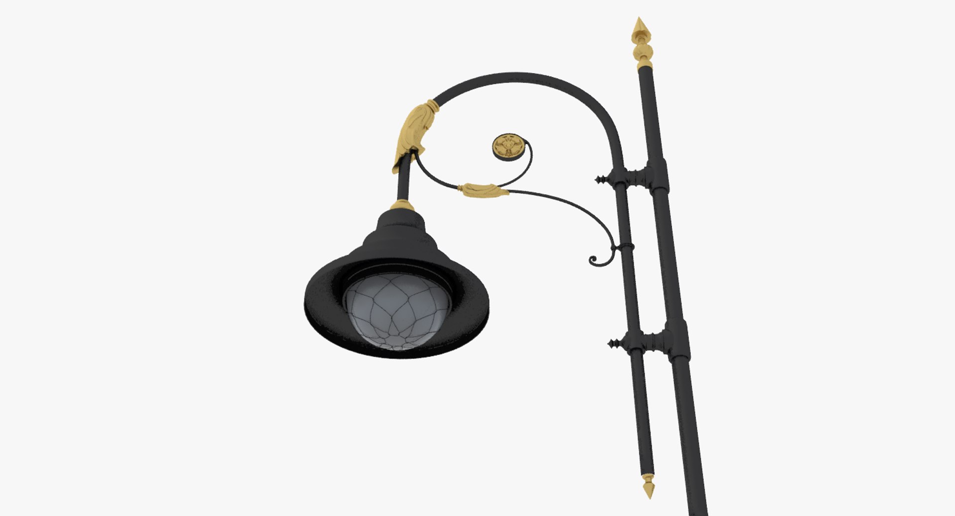 3d Street Lamp Model