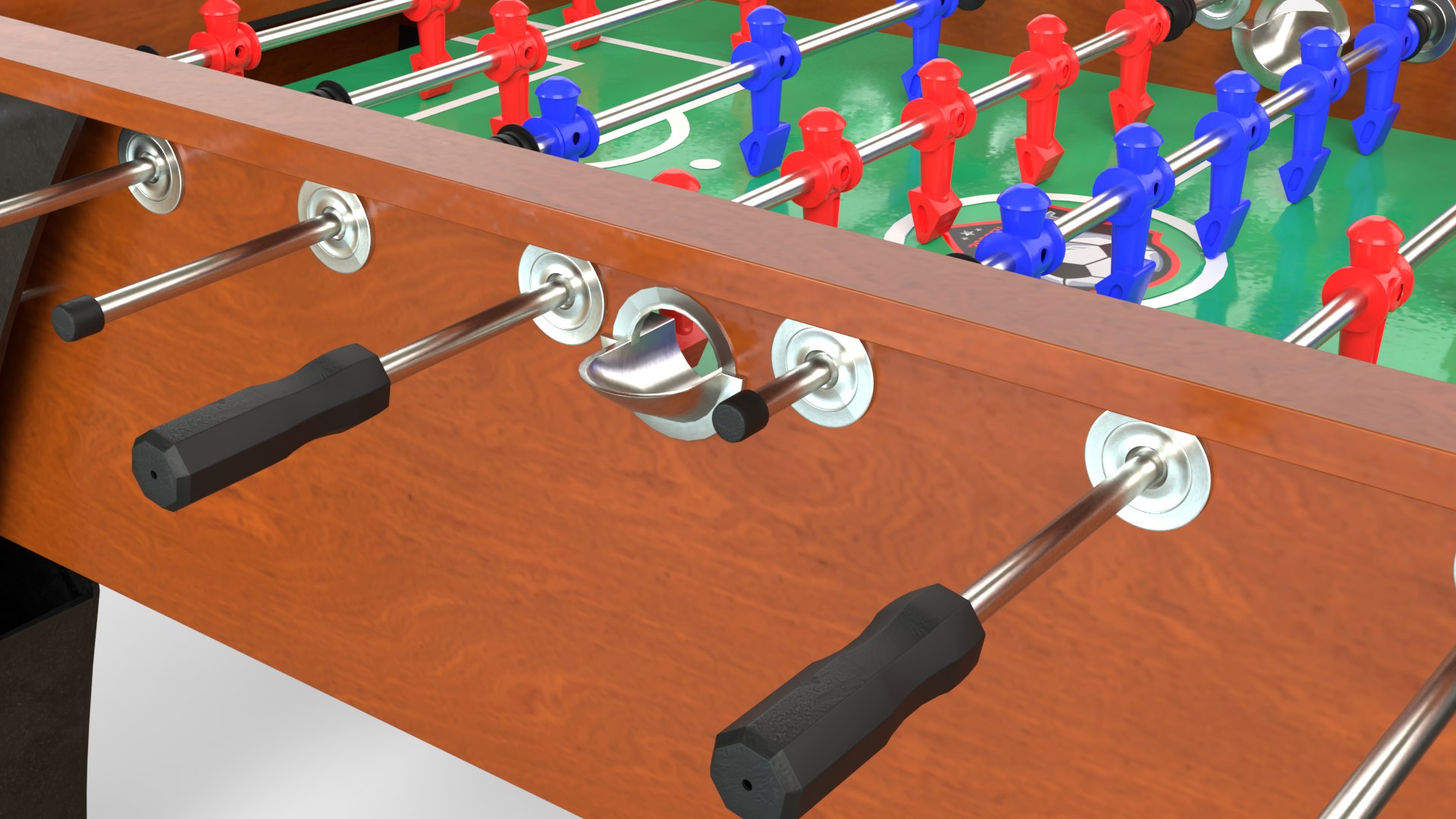 3D Three Colors Of Football Tables In A Collection - TurboSquid 2196999