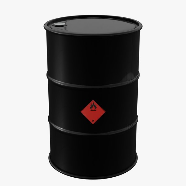 Standard oil barrel 3D - TurboSquid 1567665
