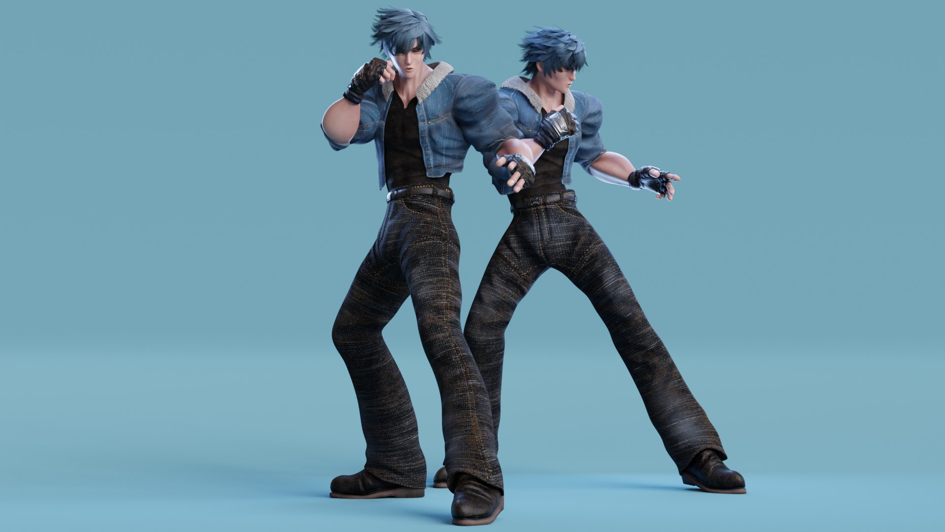 Stylized Male Fighting Character - Lucien Model - TurboSquid 2401859
