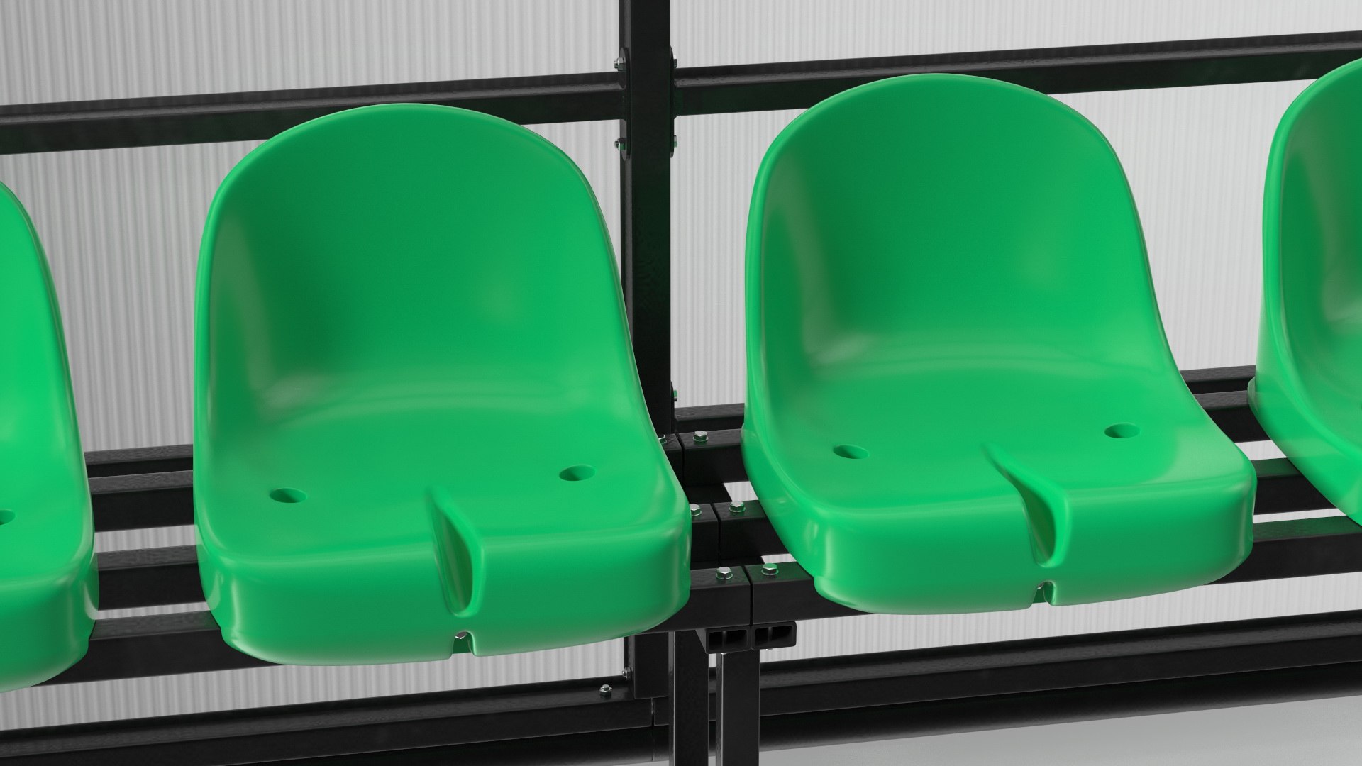 Portable Football Substitute Bench model - TurboSquid 1971788