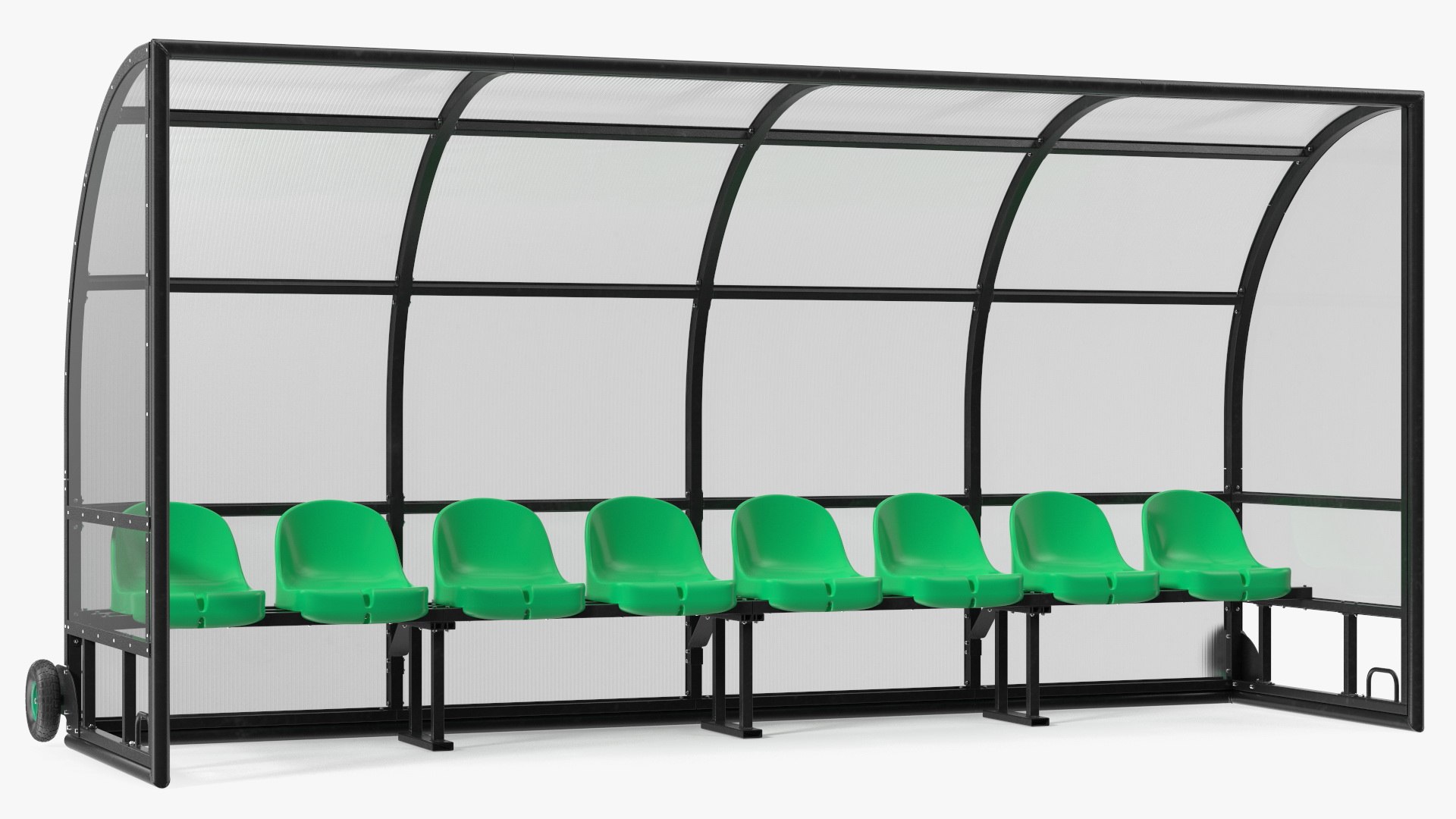 Portable Football Substitute Bench model - TurboSquid 1971788