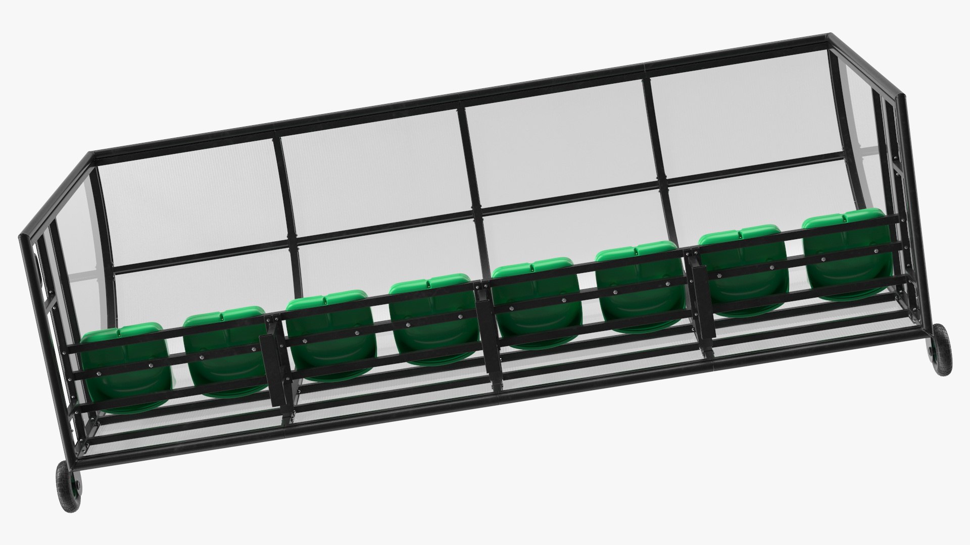 Portable Football Substitute Bench model - TurboSquid 1971788