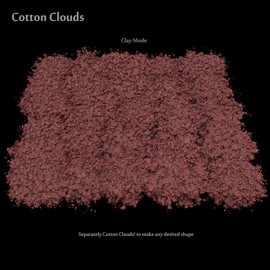 Cotton Clouds Ceiling 3D Model - TurboSquid 1926790