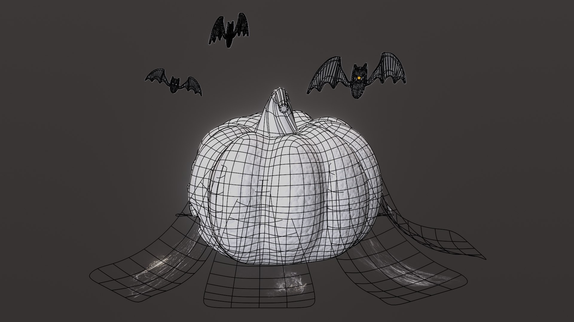 Halloween Pumpkin 3D Model - TurboSquid 2146633