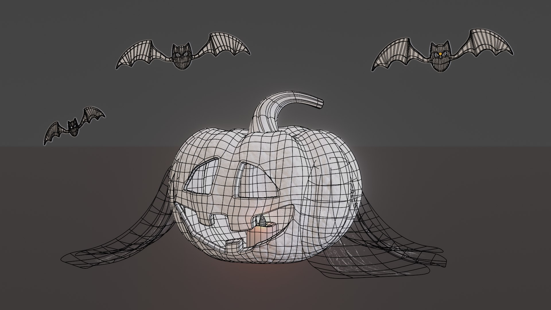 Halloween Pumpkin 3D Model - TurboSquid 2146633