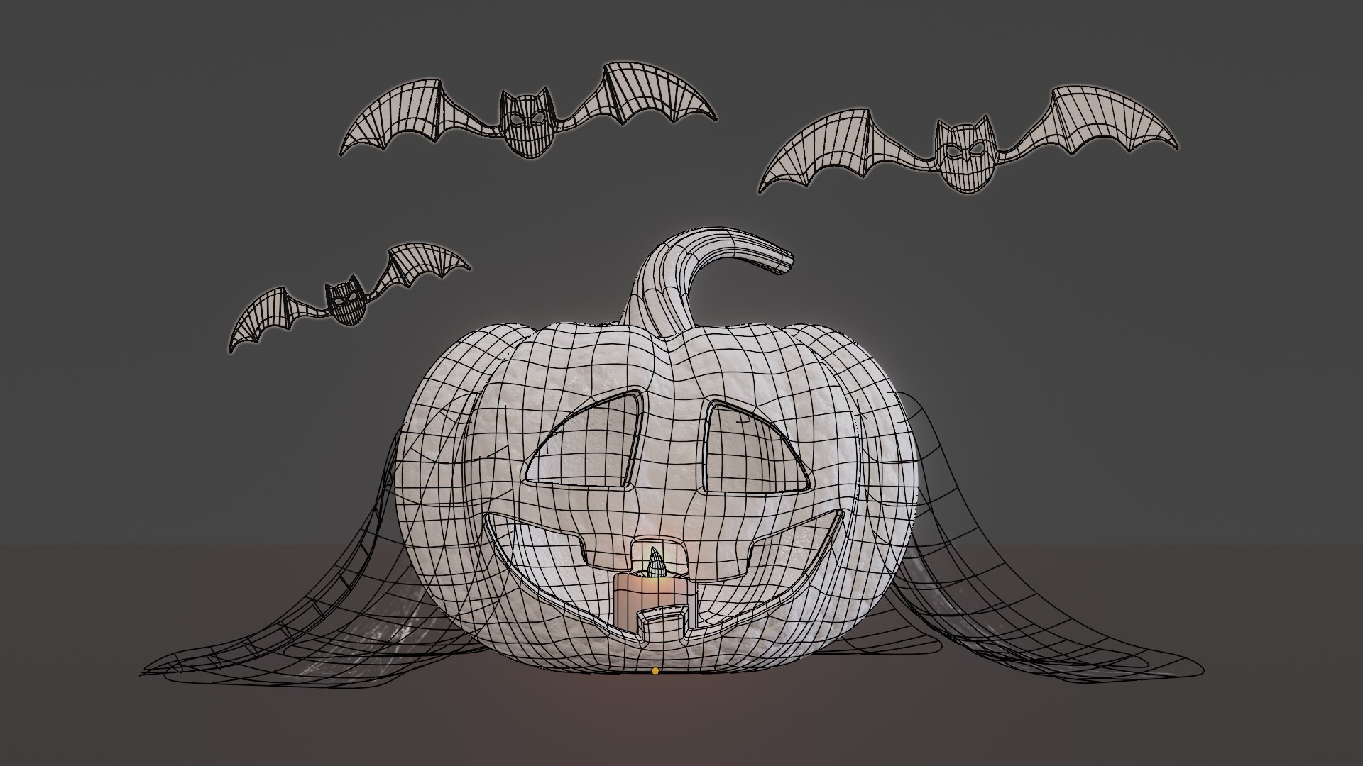 Halloween Pumpkin 3D Model - TurboSquid 2146633