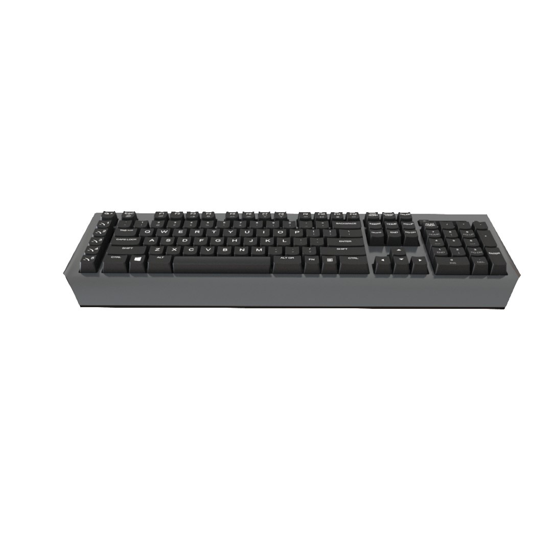 3D Dell Alienware Keyboard Model - TurboSquid 1511480