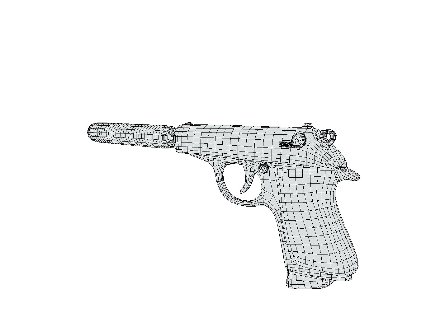 Walther Ppk 3D Model - TurboSquid 1354804