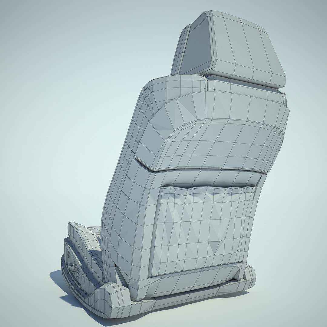 Auto Chair 3d Model