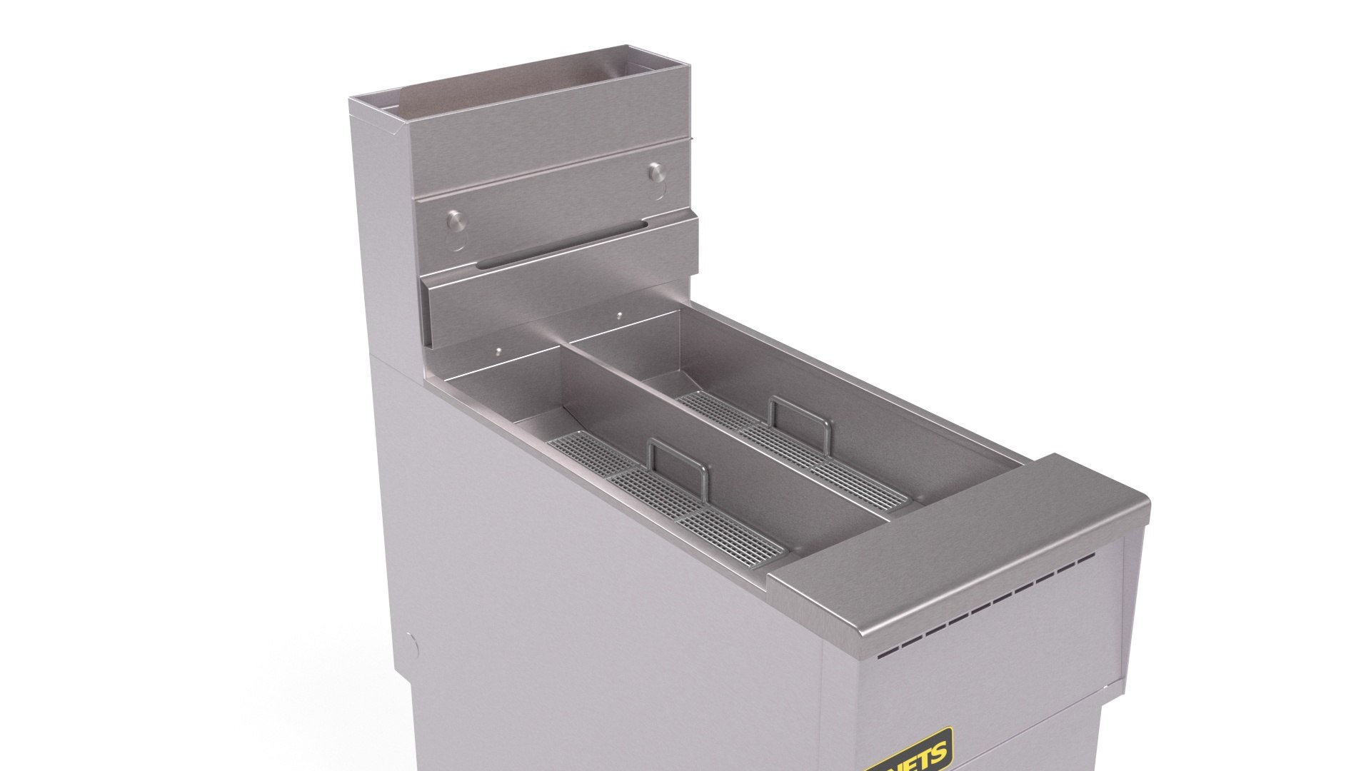 Anets Goldenfry Split Pot Fryer AGG14T 3D Model - TurboSquid 2099476
