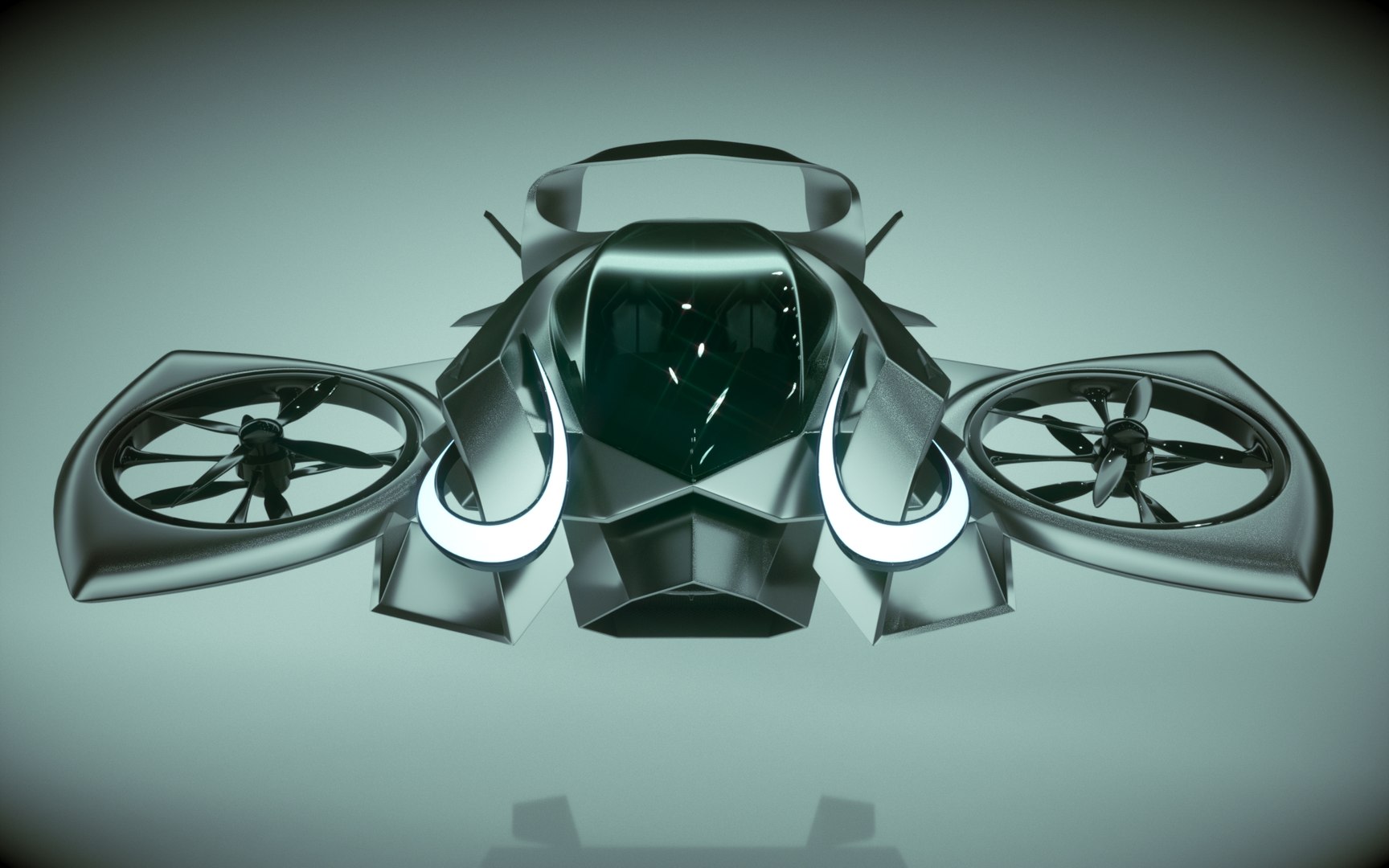 3D Model Car Copter - TurboSquid 1295899