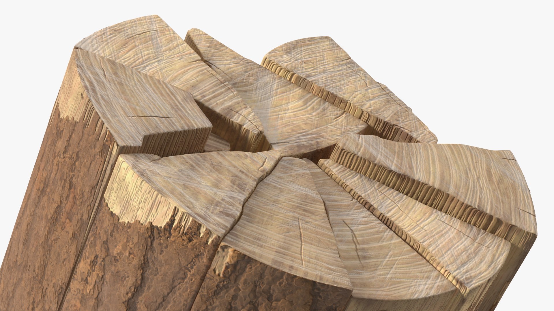3D Firewood Log Rack Model - TurboSquid 1808618