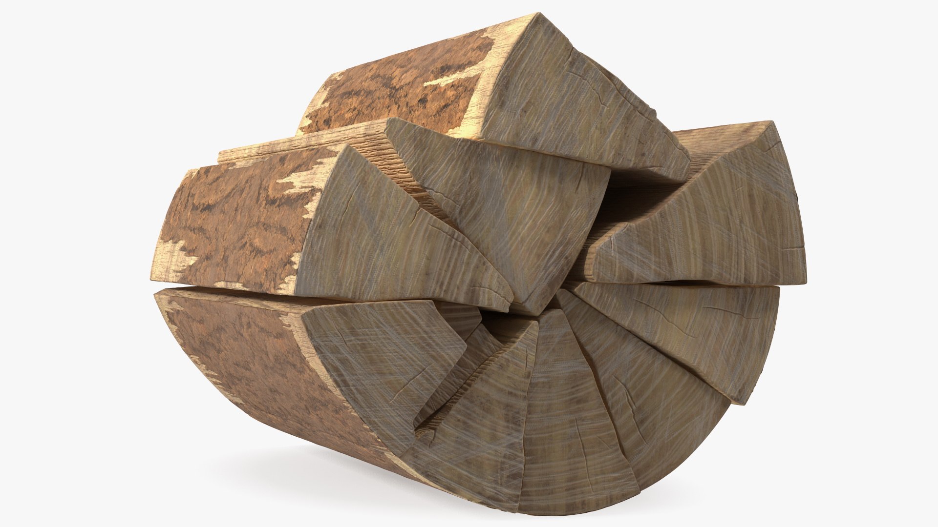 3D Firewood Log Rack Model - TurboSquid 1808618
