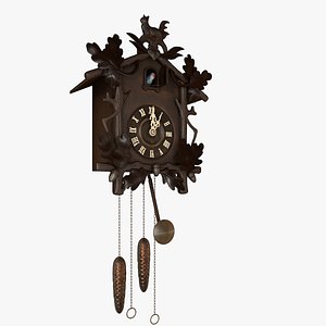 Free 3D Cuckoo-Clock Models | TurboSquid