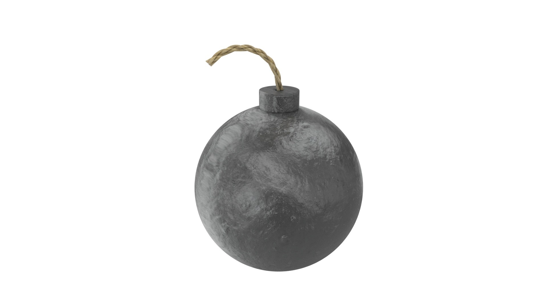 Round Bomb 3D Model - TurboSquid 1876347