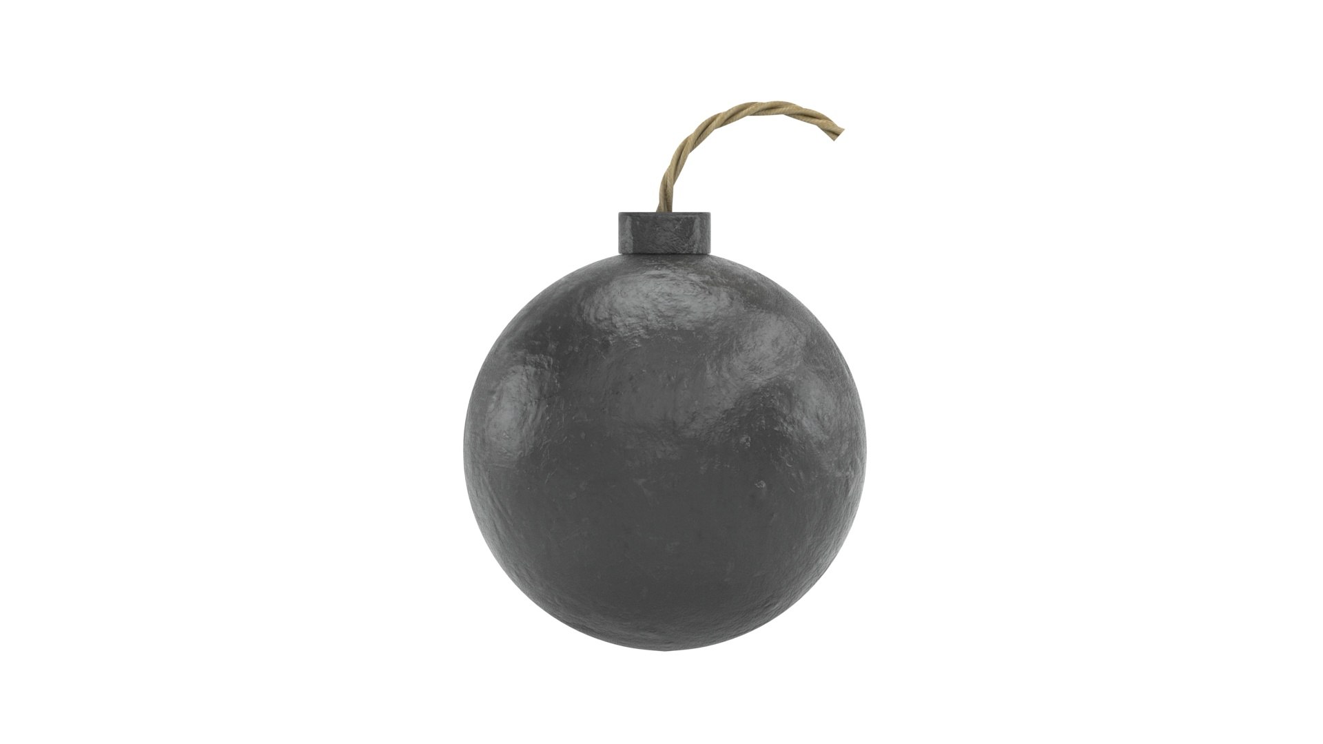 Round Bomb 3D Model - TurboSquid 1876347