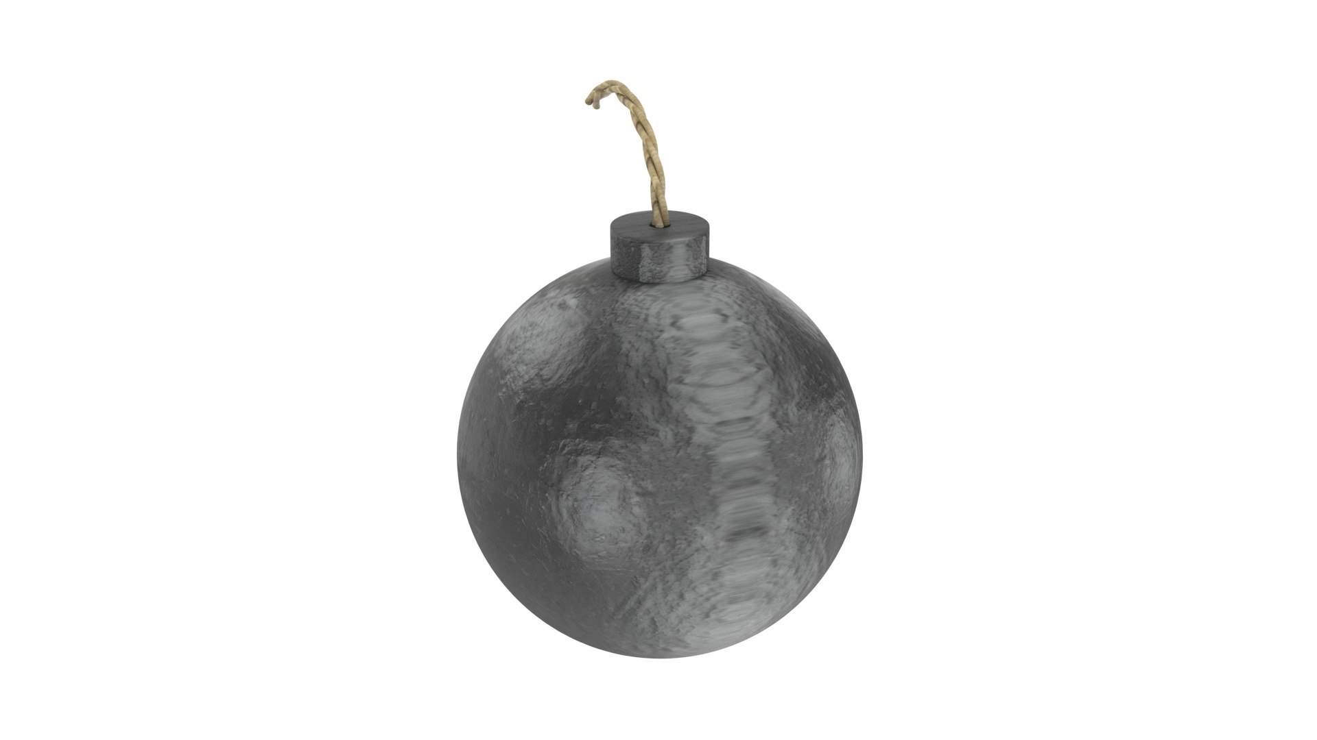 Round Bomb 3D Model - TurboSquid 1876347