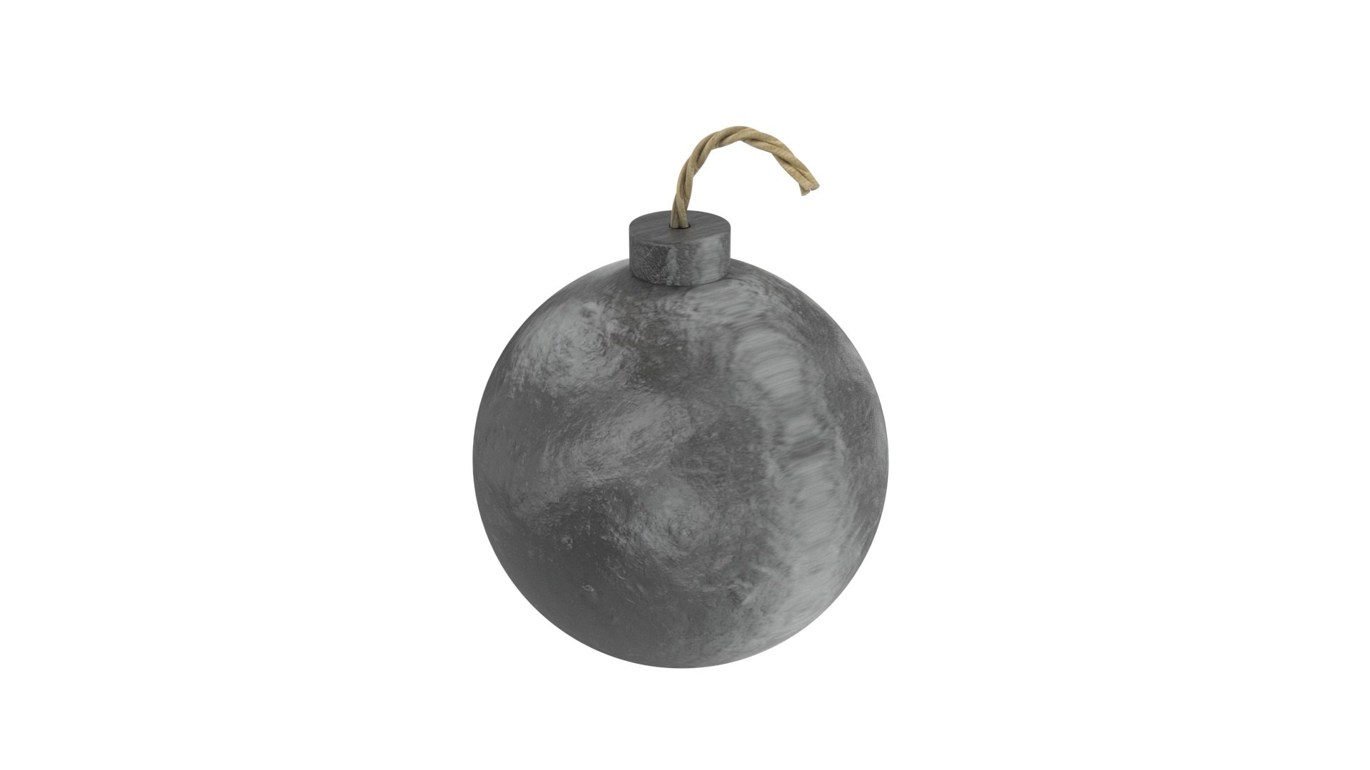 Round Bomb 3D Model - TurboSquid 1876347