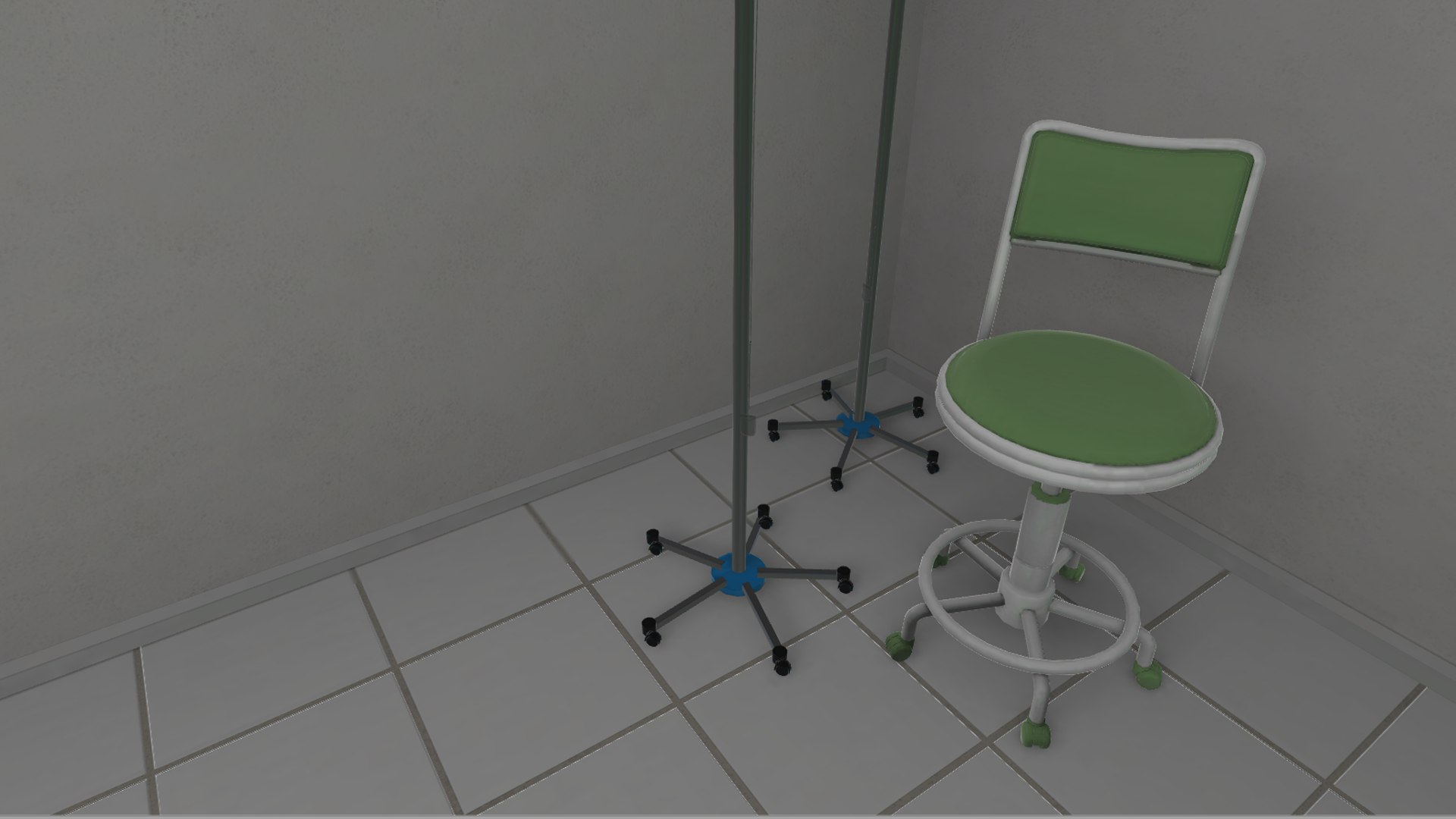 Vr Blood Transfusion Hospital Room 3D Model - TurboSquid 1415744