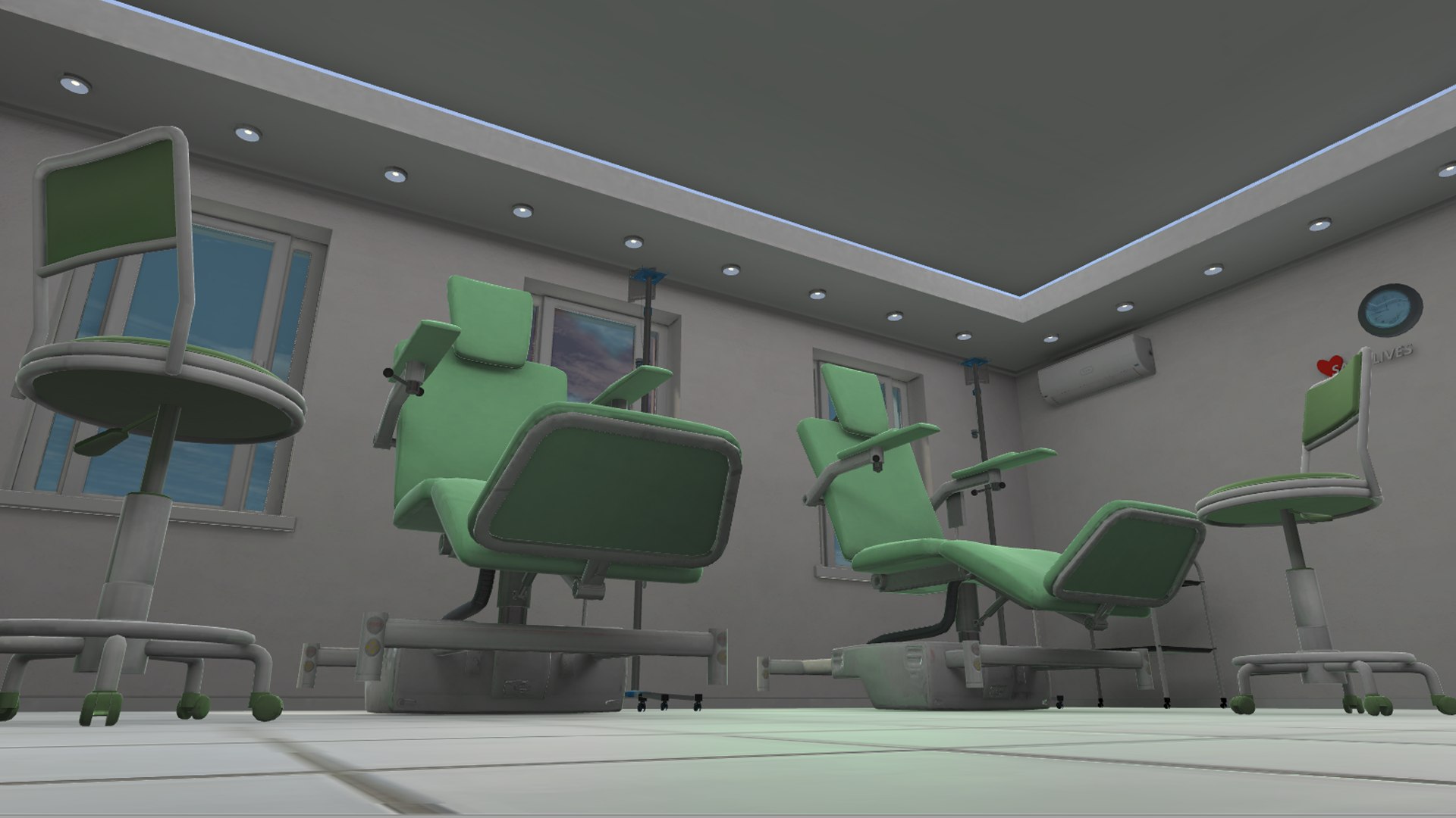 Vr Blood Transfusion Hospital Room 3D Model - TurboSquid 1415744