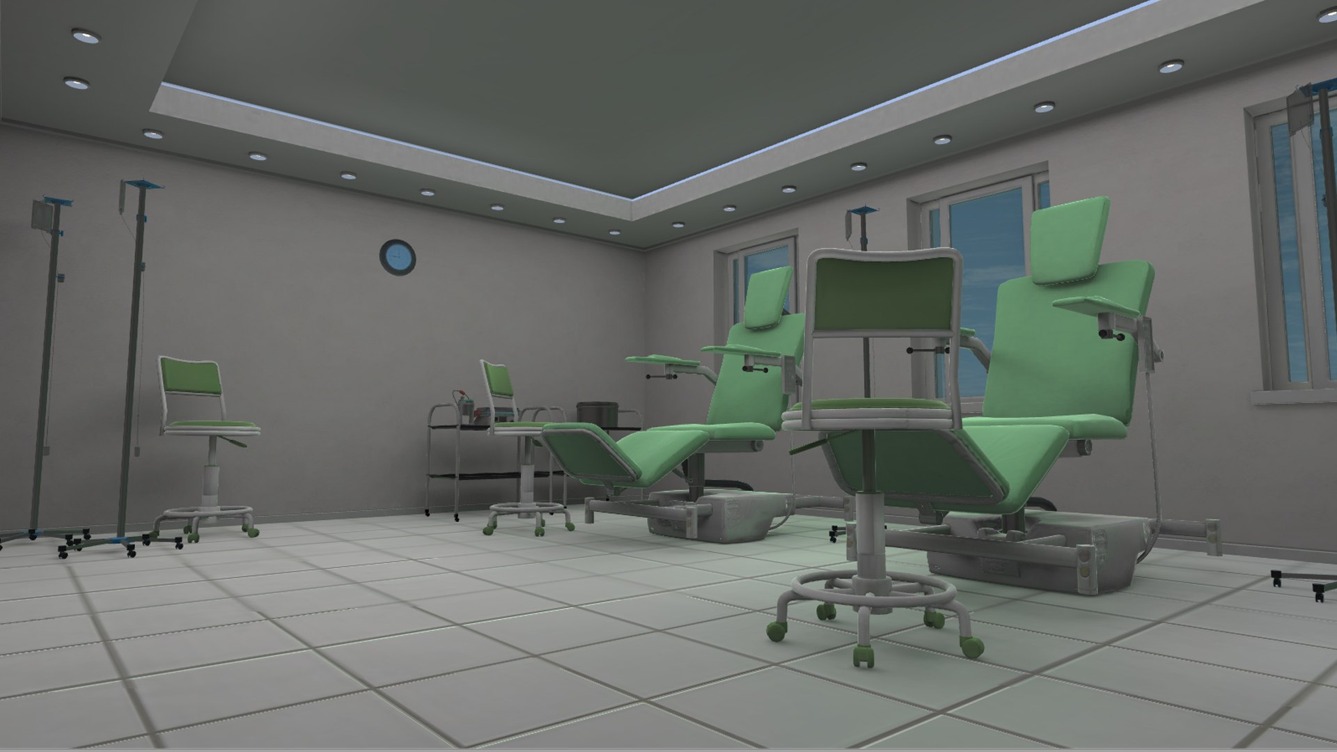 Vr Blood Transfusion Hospital Room 3D Model - TurboSquid 1415744