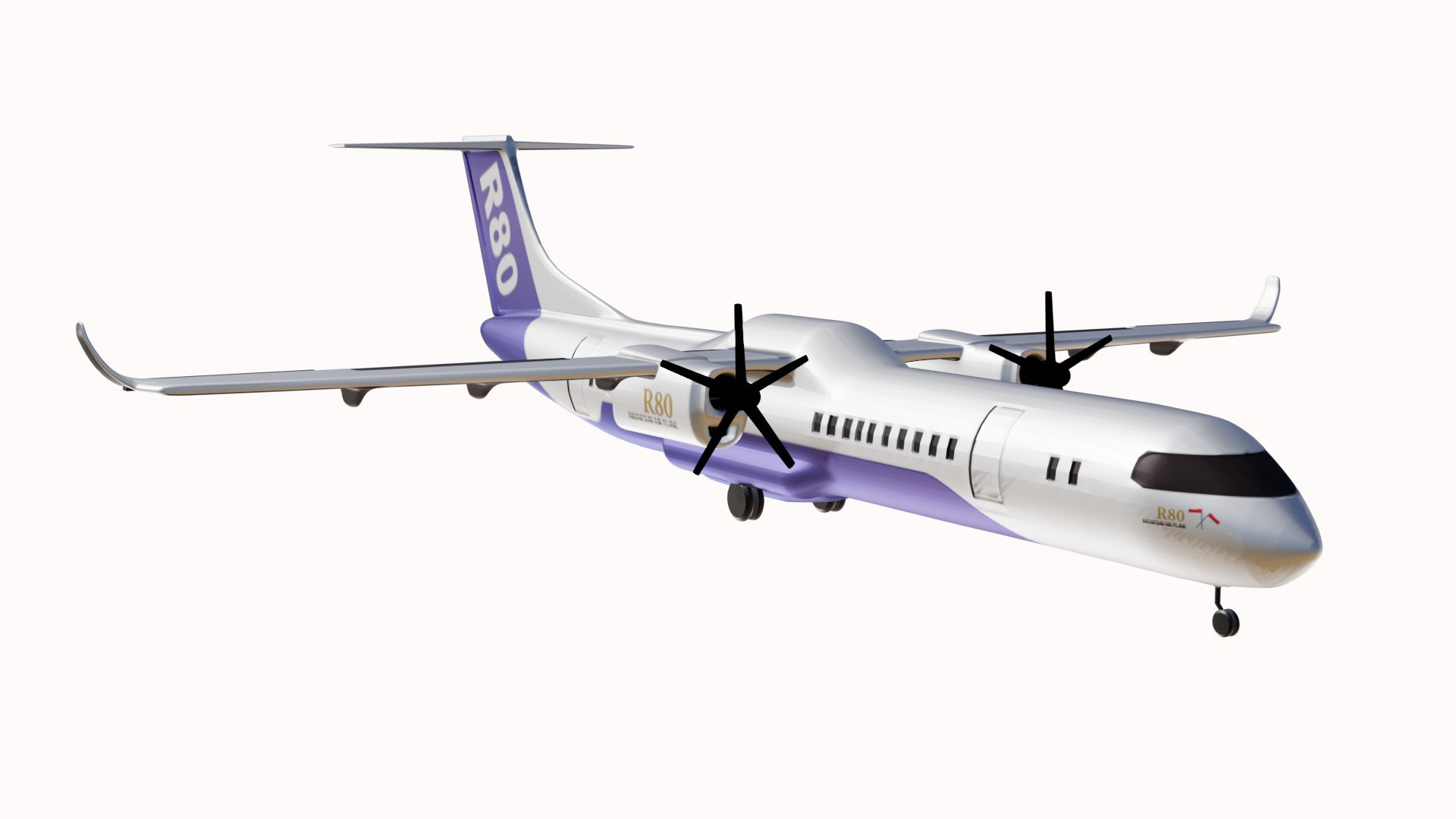 3D Model R80 Aircraft - TurboSquid 1480156