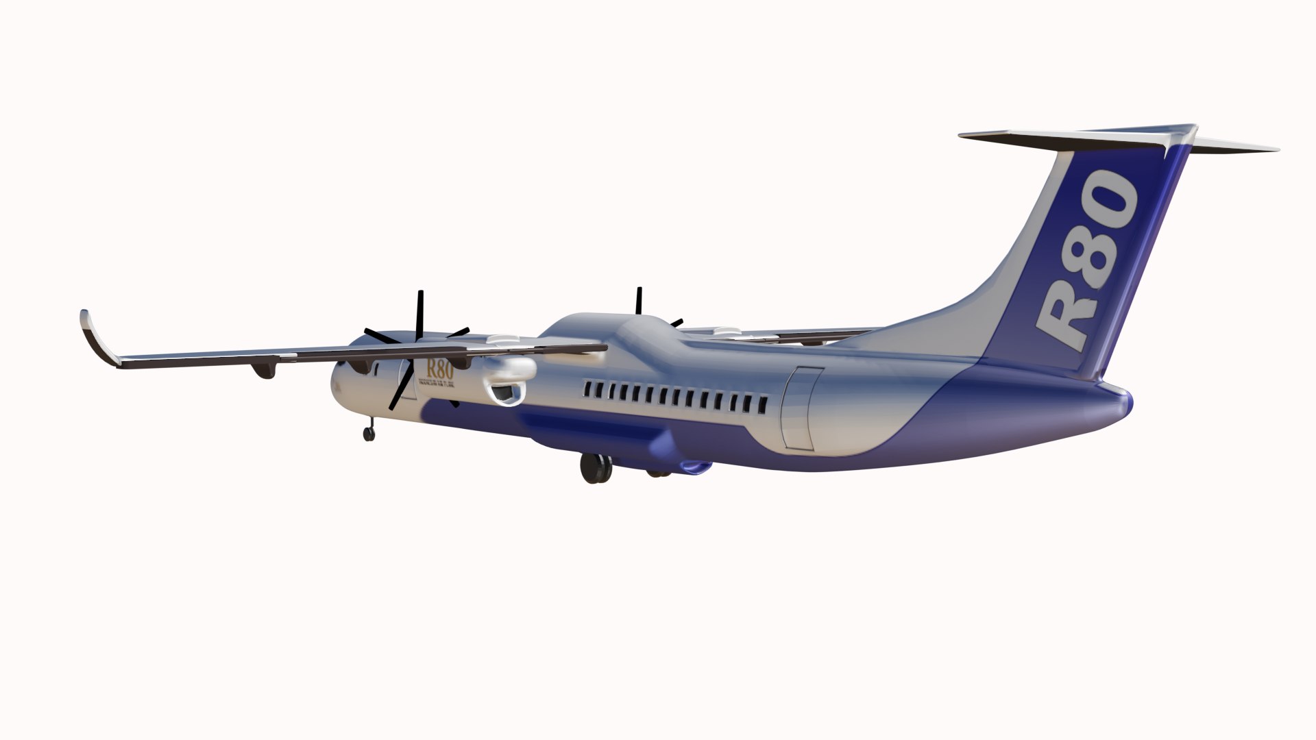 3D Model R80 Aircraft - TurboSquid 1480156