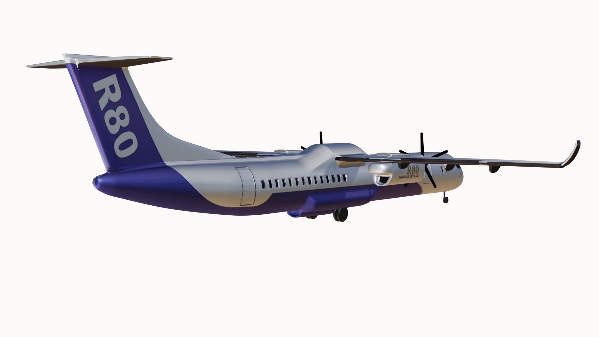 3D Model R80 Aircraft - TurboSquid 1480156