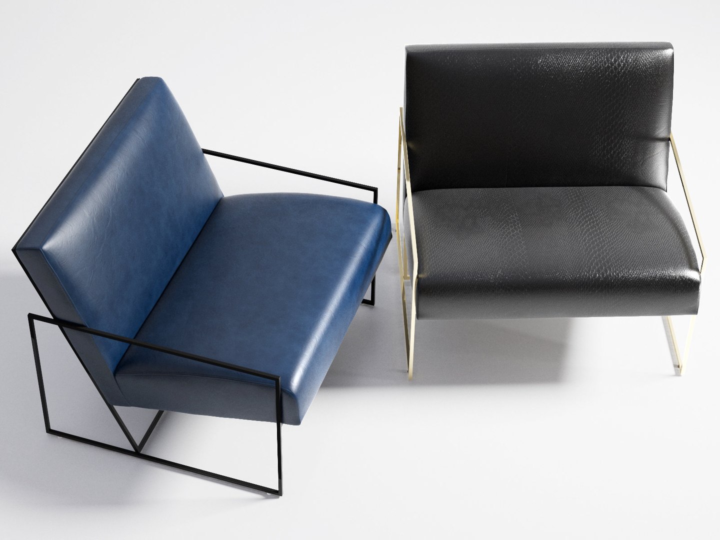 Frame Lounge Chair 3D Model - TurboSquid 1172657