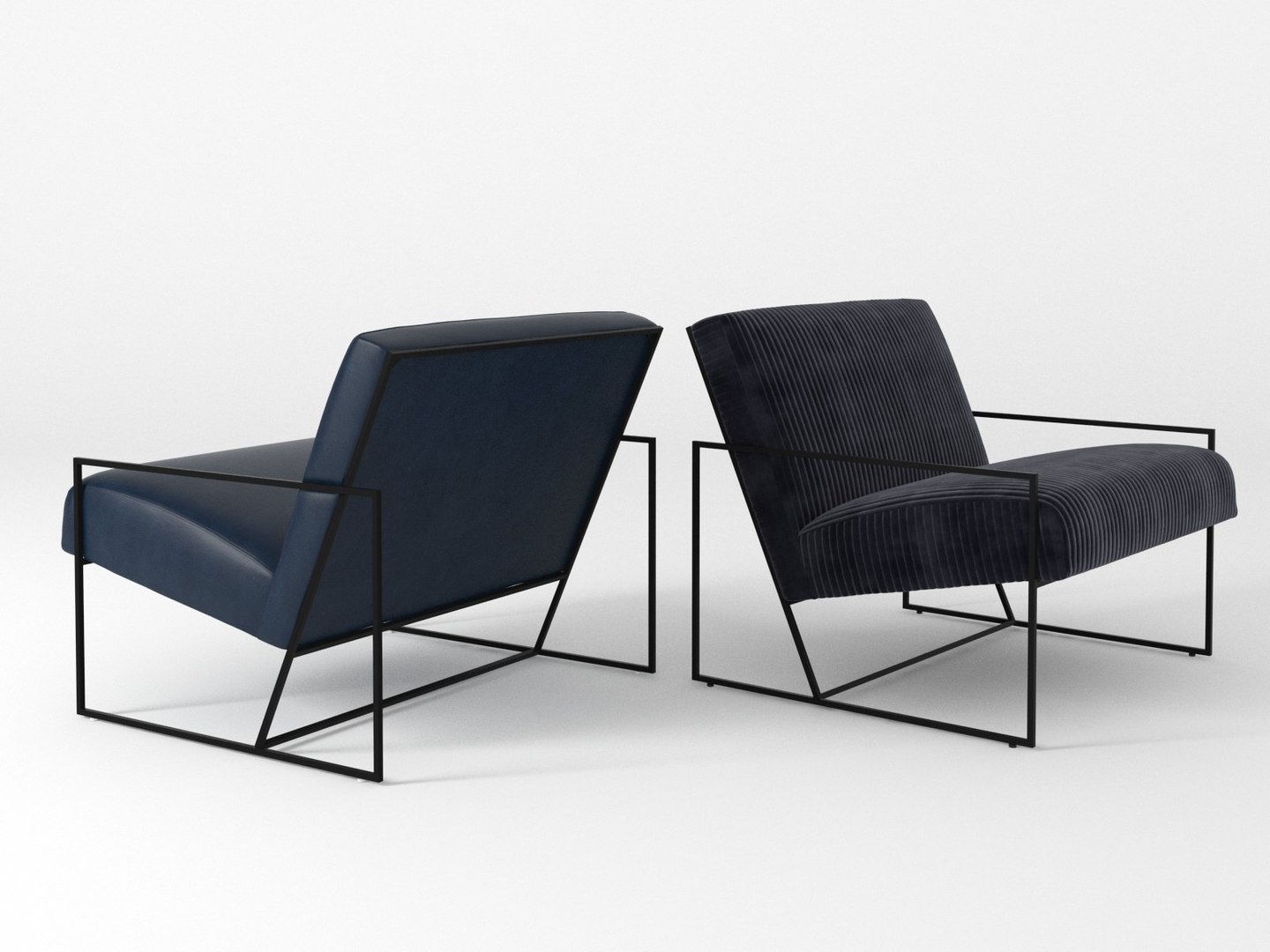Frame Lounge Chair 3D Model - TurboSquid 1172657