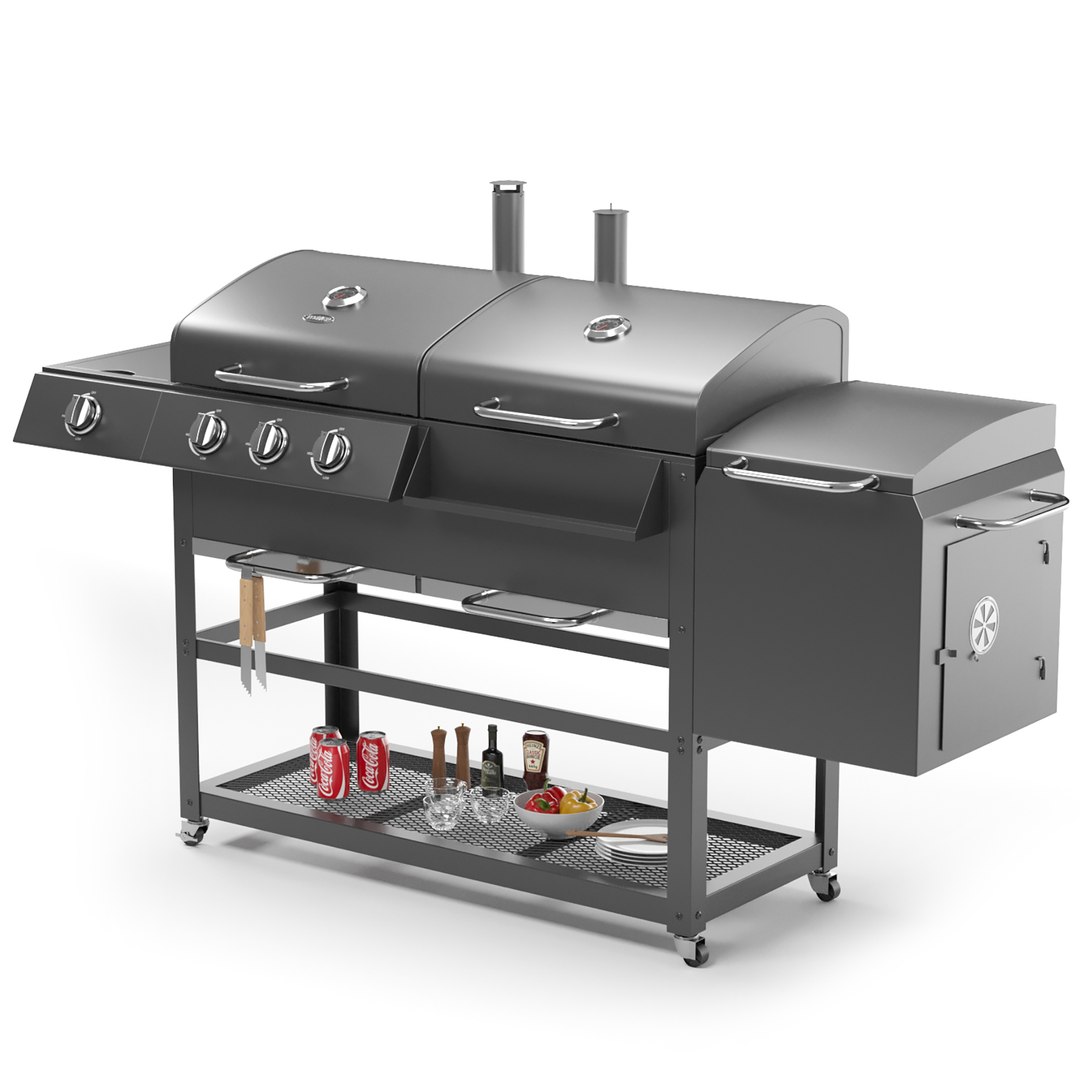 TOWER BBQ 3D Model - TurboSquid 2449610