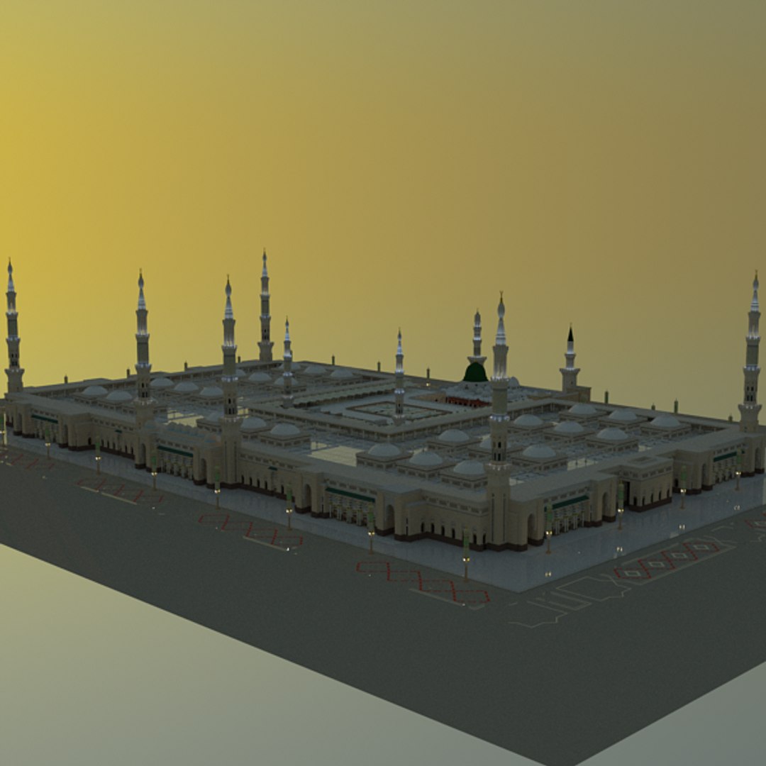 3d 3ds Masjid S