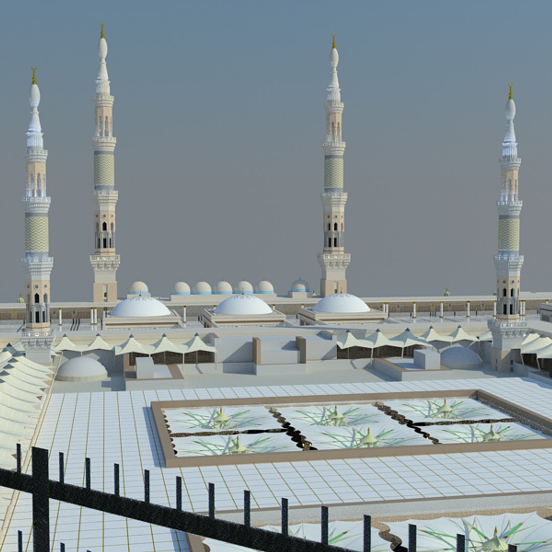 3d 3ds Masjid S