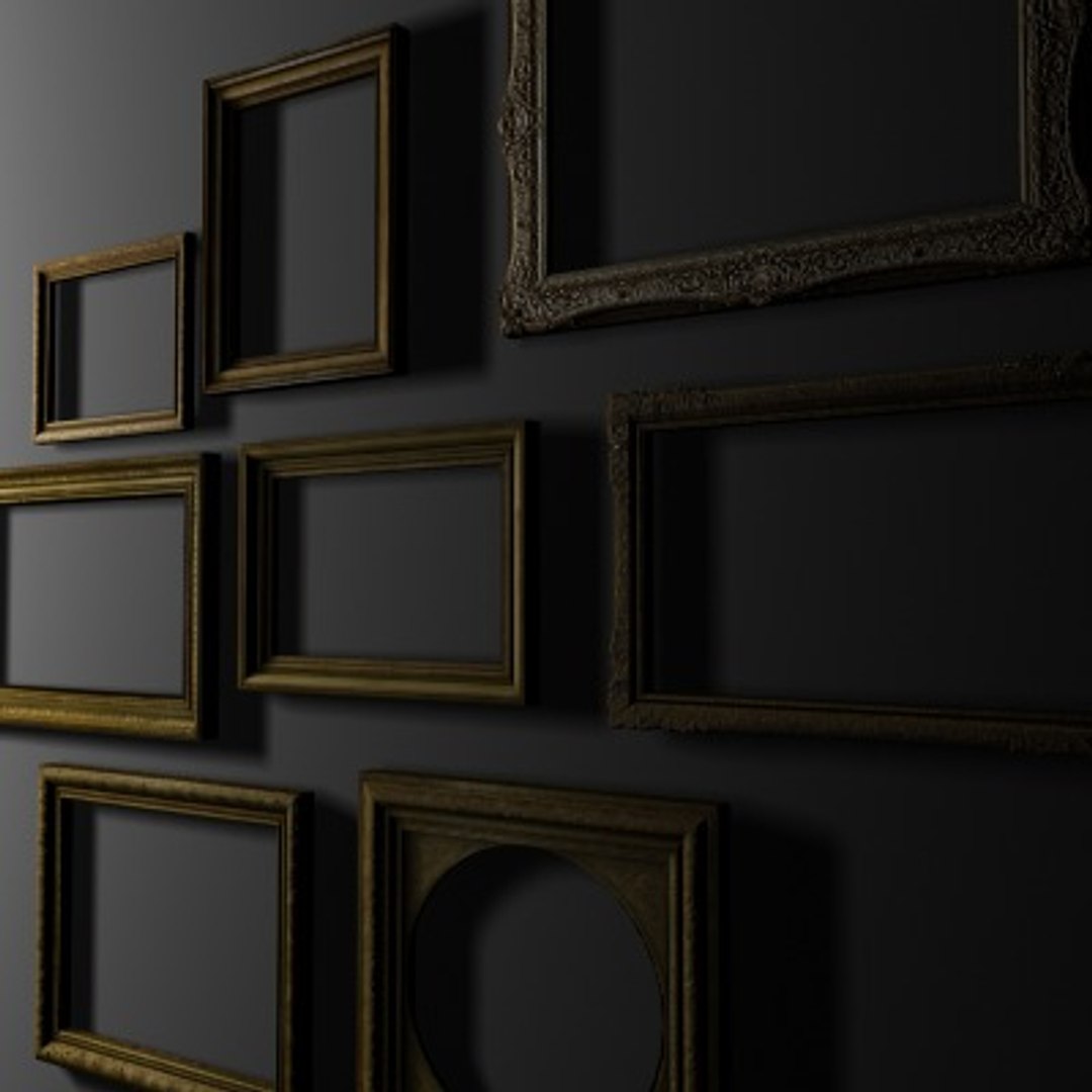 Classical Frames 3d Model