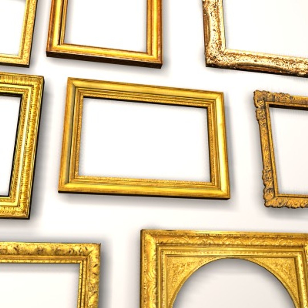 Classical Frames 3d Model