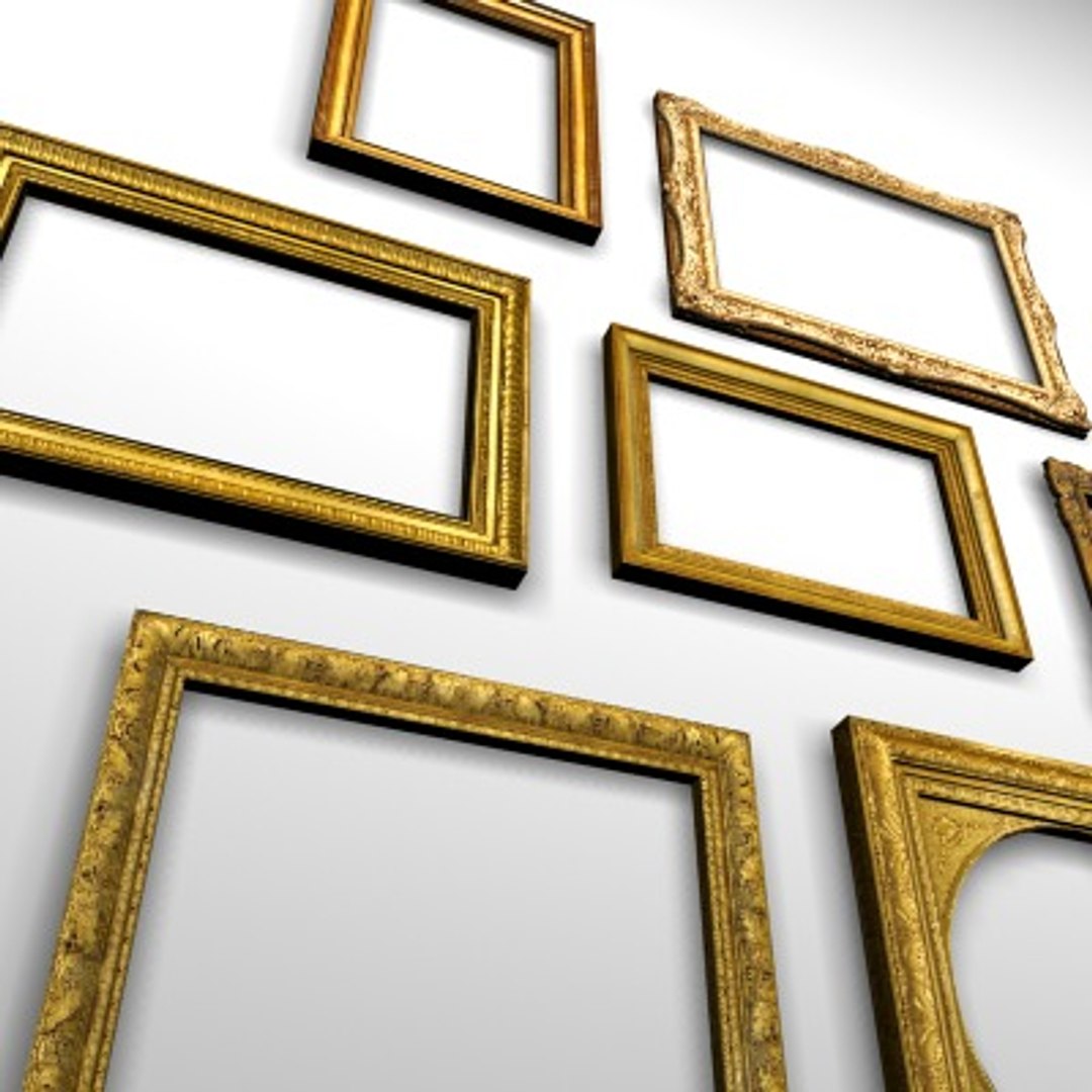 Classical Frames 3d Model