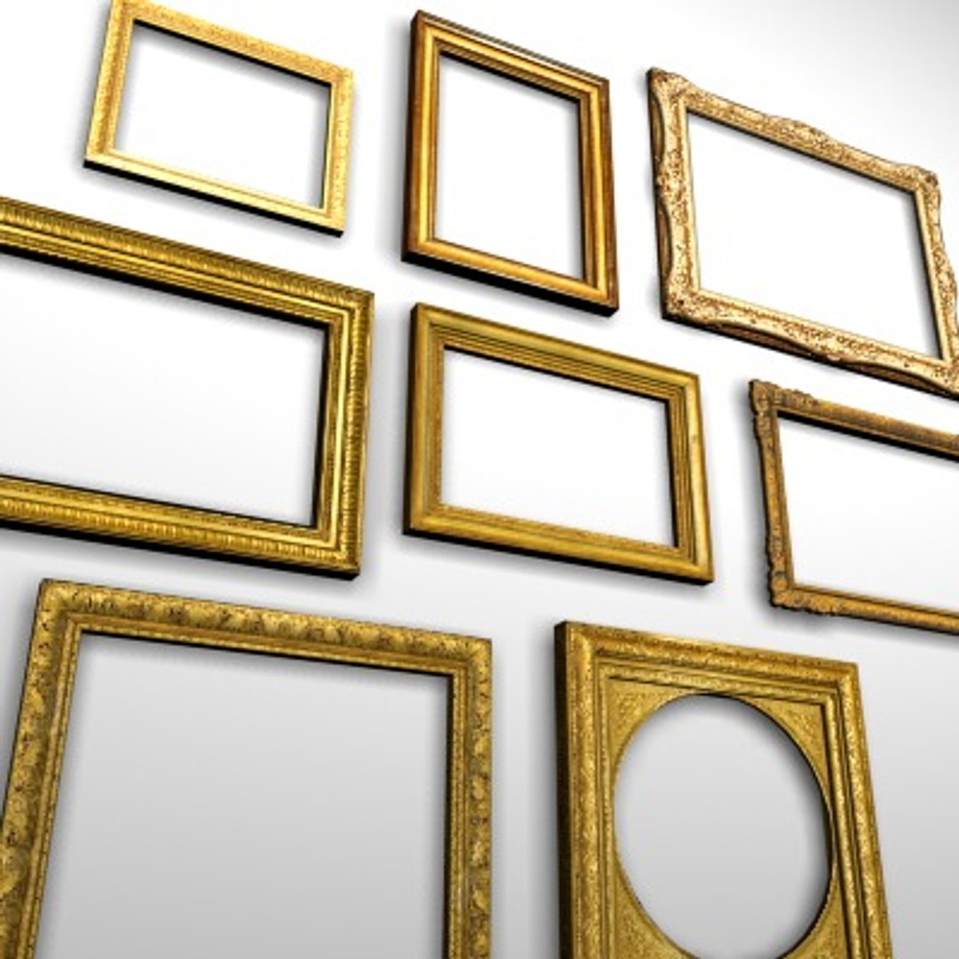 Classical Frames 3d Model