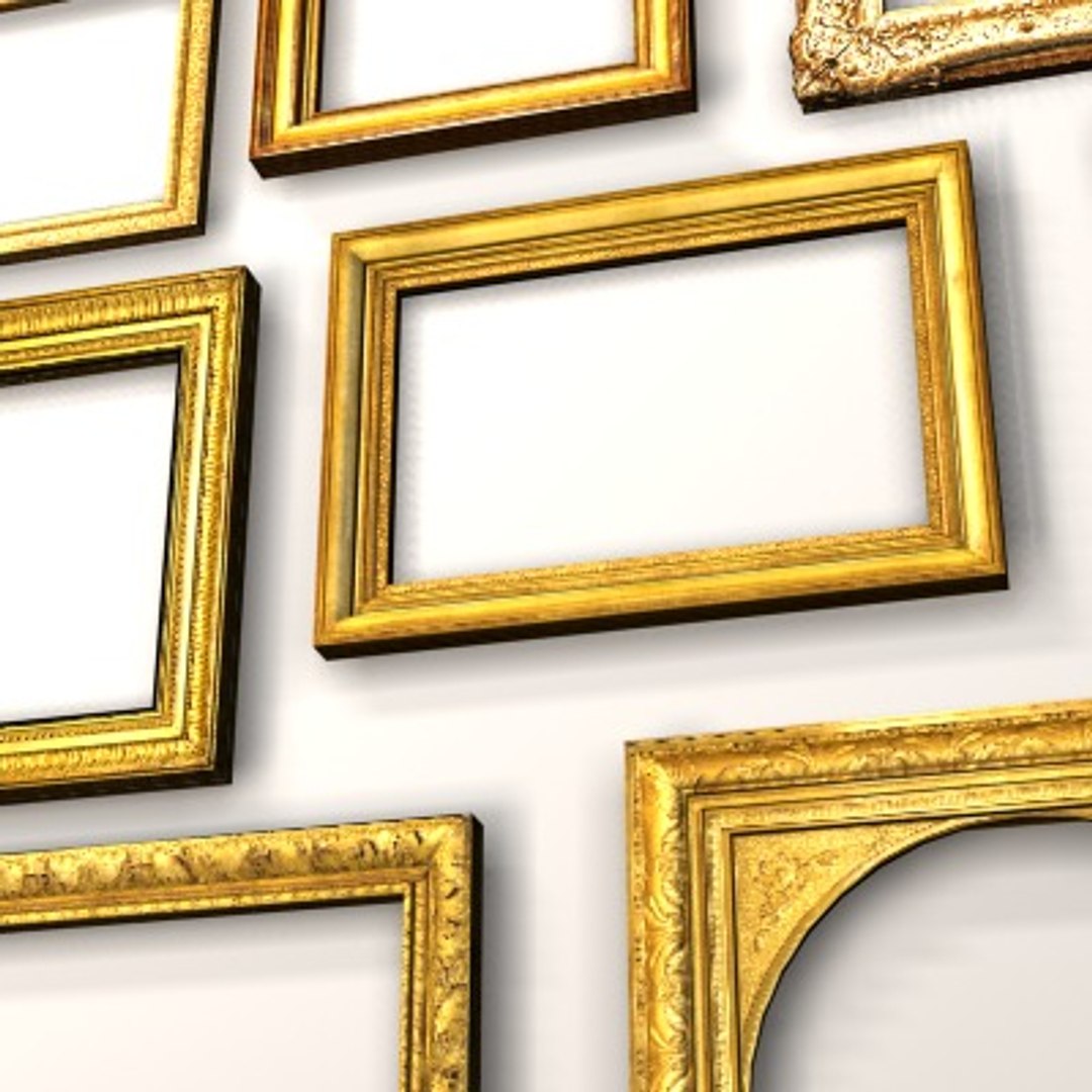 Classical Frames 3d Model