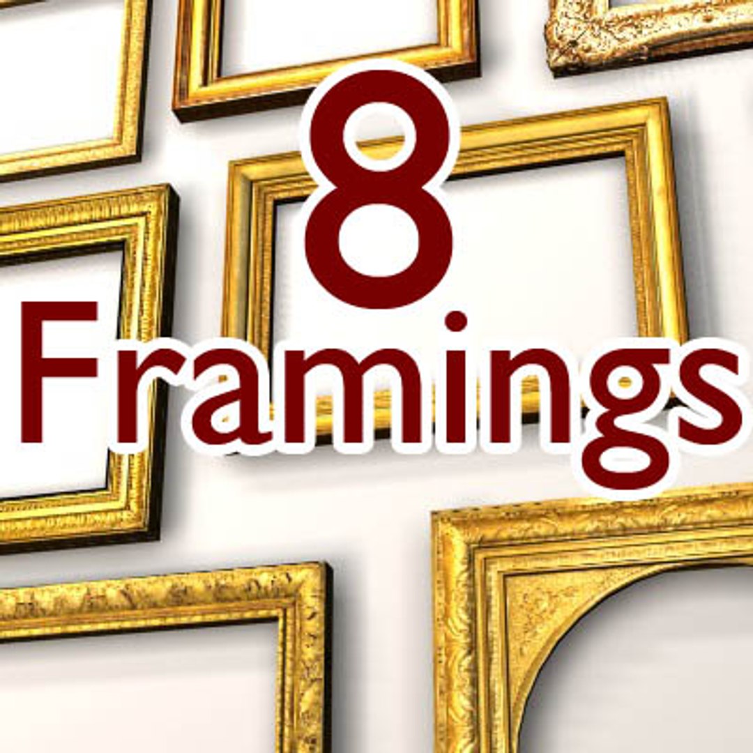 Classical Frames 3d Model
