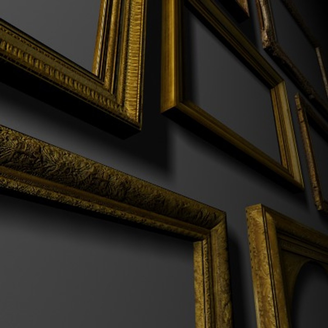 Classical Frames 3d Model