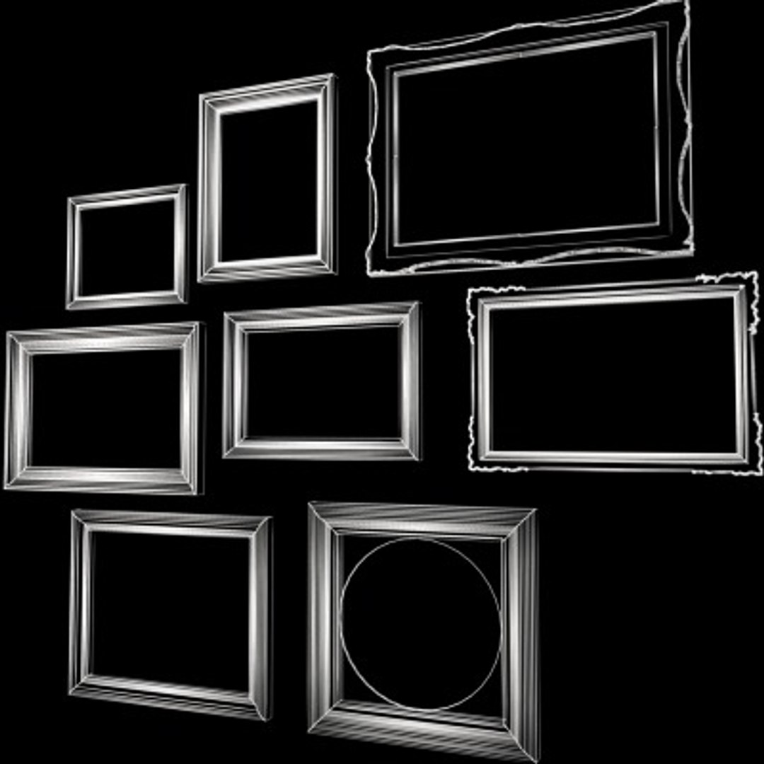 Classical Frames 3d Model