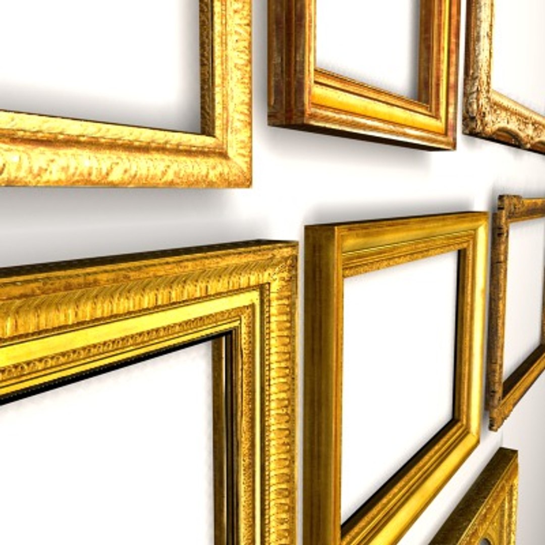 Classical Frames 3d Model