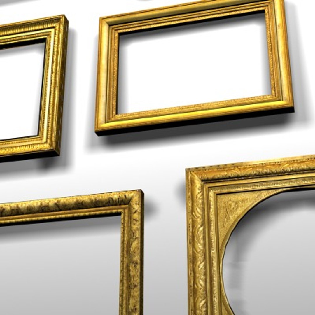 Classical Frames 3d Model